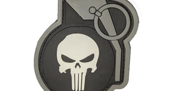 Punisher Grenade - Σήμα PVC